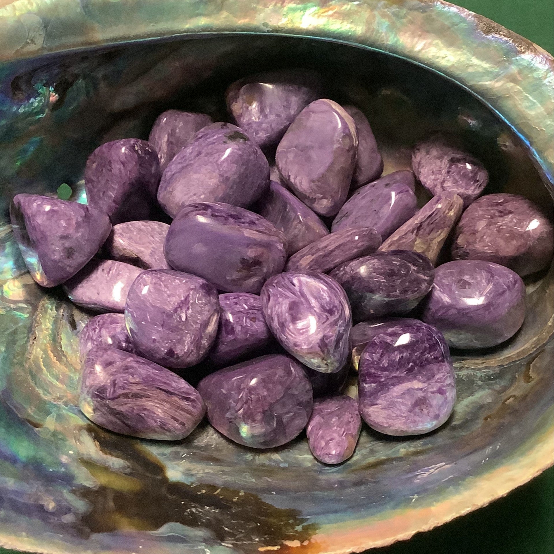 Charoite tumbled | Snowflake Healing